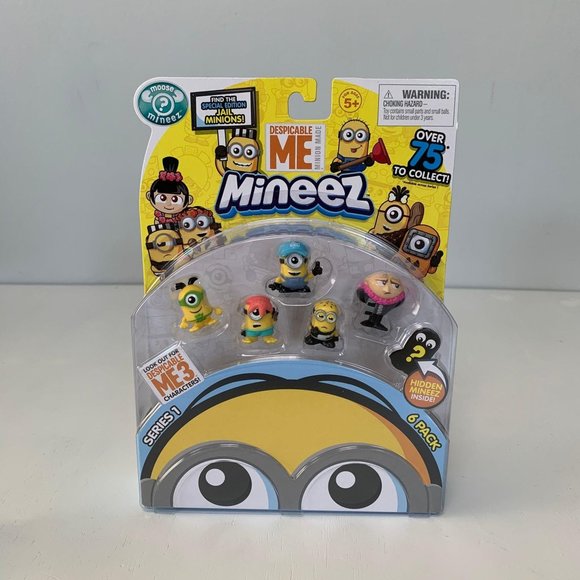Moose Toys | Toys | New Despicable Me Mineez Character 6 Pack | Poshmark